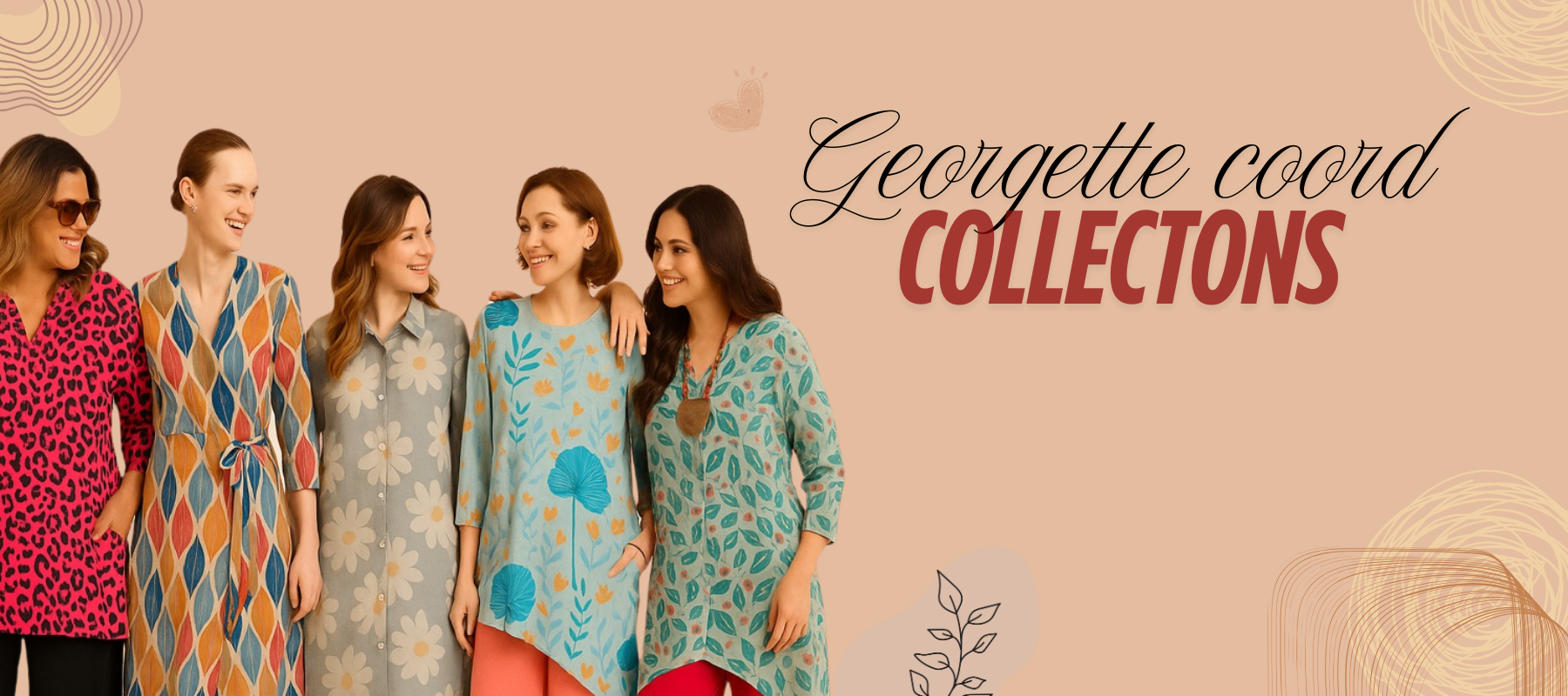Georgette Coords – Anveshana Clothing